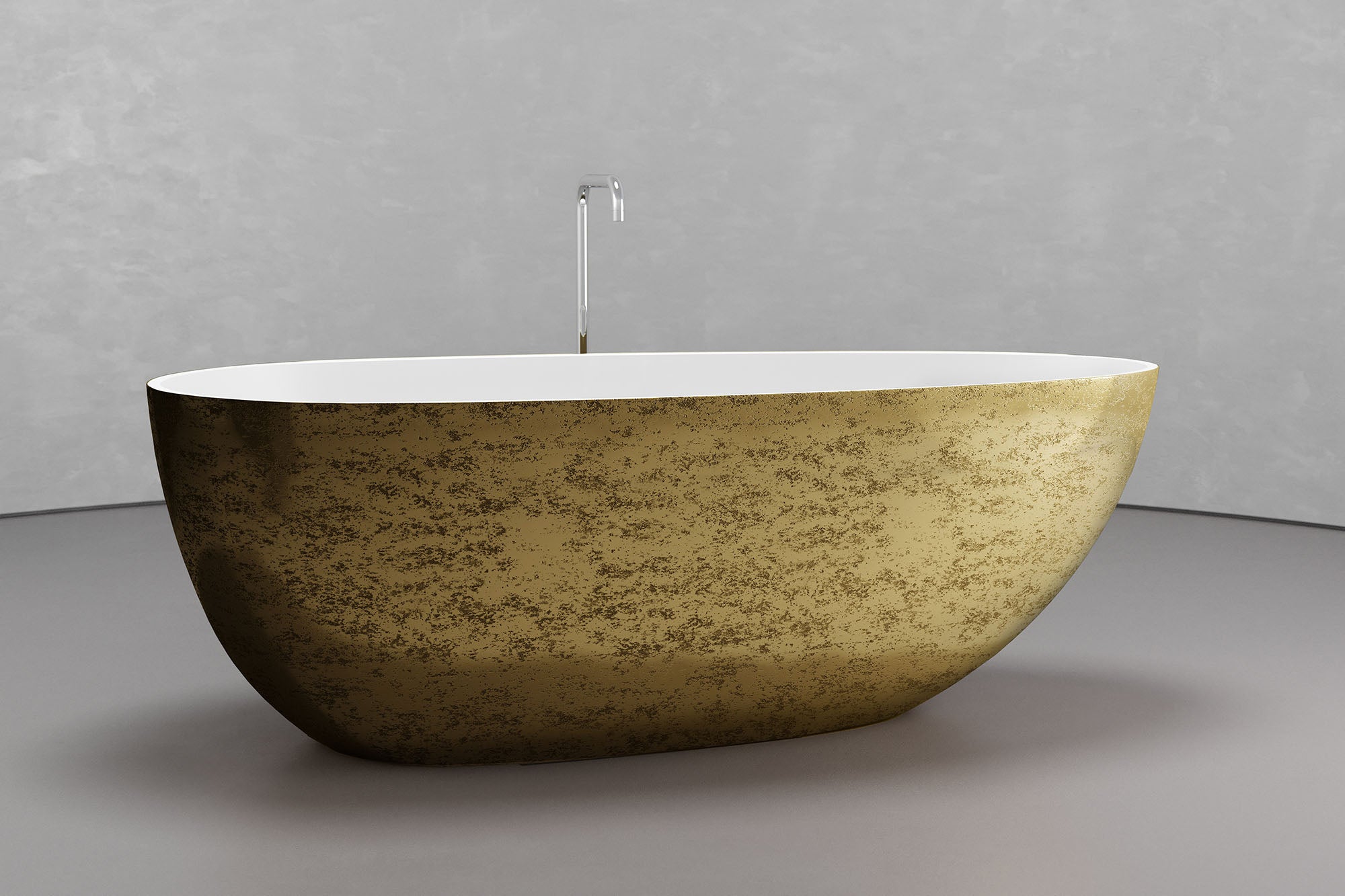 Ovoid Soaking Bathtub - Vast Studio