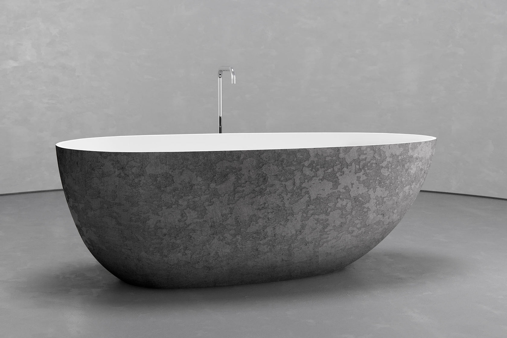Ovoid Soaking Bathtub – VAST Studio
